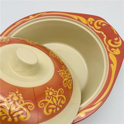 China Round Melamine Soup Bowl with Customized Logo Acceptable Non-toxic for sale