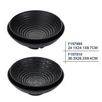 China Round Shape Melamine Soup Bowl With Customizable Custom Customizable LOGO for sale