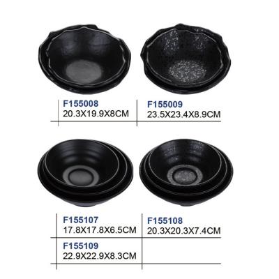 China Imitation Porcelain Melamine Bowl - Logo Customized Logo Is Available for sale