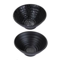 China Black And Matt Color Melamine Rice Bowl Size Color 8 Inch for sale