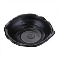 China Non Toxic Black Melamine Soup Bowl in Black - Safe and Durable for sale