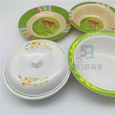 China Durable Melamine Serving Bowl Lid With Matte Finish Hassle Free Maintenance for sale