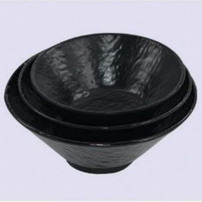 China Matte Black Series Melamine Soup Bowl From Galaxy Pattern Type for sale