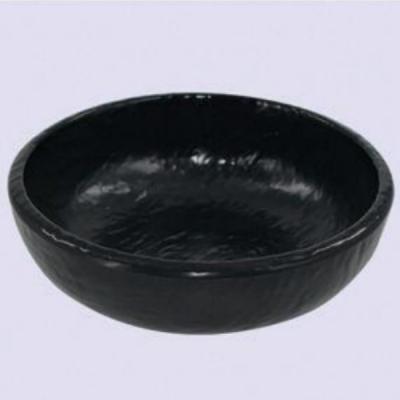 China Non Toxic Black Melamine Bowl With Imitation Porcelain Finish for sale