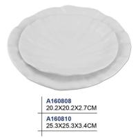 China Durable Melamine Salad Plate with Easy to Clean and High Fade Resistance for sale