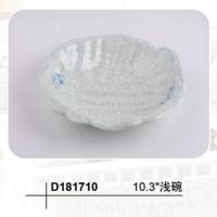 China Matte Black Melamine Salad Plate High Durability Stain Resistance for sale