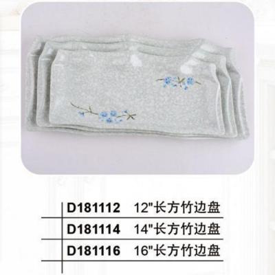 China 12 Inch Diameter Melamine Plates Lightweight and Durable for sale