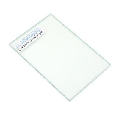 China Laminated Clear Low E Glass Sound Insulation For High Performance Windows for sale