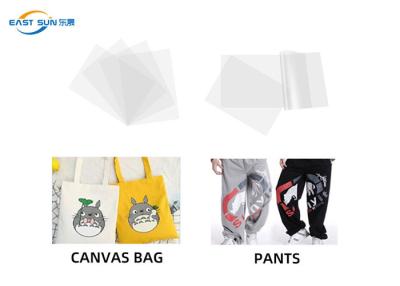 China Cool Peeling Single Sided Matte Heat Transfer PET Film For DTF Printing 30CM 33CM 60CM for sale
