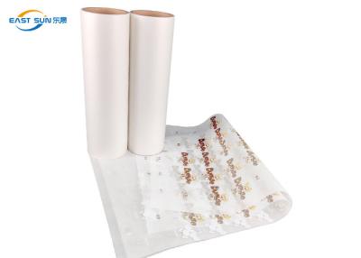 China Translucent Double Sided Heat Transfer PET Film For Digital Printing for sale
