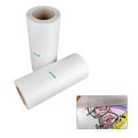 China Transparent Single Side Double Side Transfer Film Pet Dtf Film for DTF Printer for sale