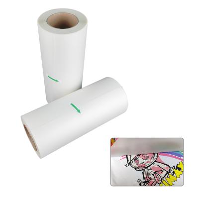 China Transparent Single Side Double Side Transfer Film Pet Dtf Film for DTF Printer for sale
