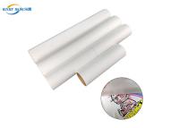 China Hot Peel 30cm 60cm Dtf Printing Film Single Side Matte Pet for sale