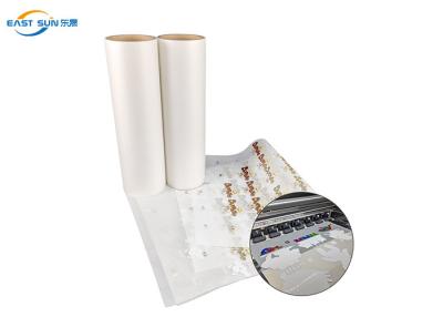 China Hot Peel Dtf Printing Film 60cm Width Double Side Matte Roll for sale