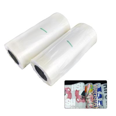 China DTF PET Film Double Sided Matte Heat Transfer Film with Easy Hot and Cold Peel Release 0.075mm Thickness for sale