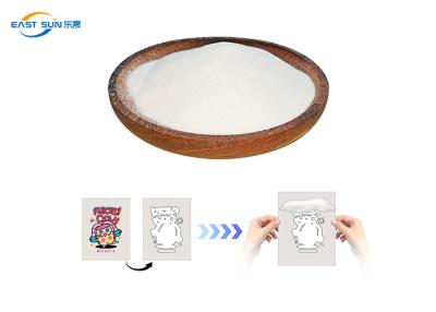China Cotton Fabric 80-200 Micron Polyurethane Hot Melt TPU Powder DTF Powder for sale
