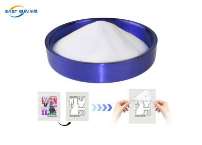 China Eco-Friendly Pure White DTF Polyurethane Powder Zero Impurity Soft Comfort Hand Feel Long Lasting Wash Resistant Digital Transfer Adhesive for sale