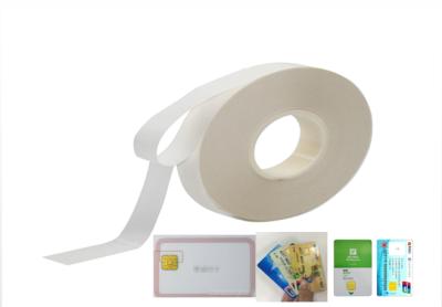 China Smart Card Lamination Polyamide Hot Melt Adhesive Tape with 110-120℃ Melting Point for sale