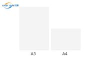 China Double Side Matte DTF Film Sheets A3 A4 Size Hot Peel / Cold Peel for sale