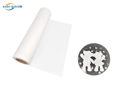 China RoHs PET DTF Film 100m Length 60cm Width For Cotton / Leather / Polyester for sale