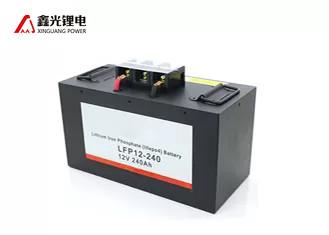 China 12V 240AH Lithium Polymer Battery Pack for sale