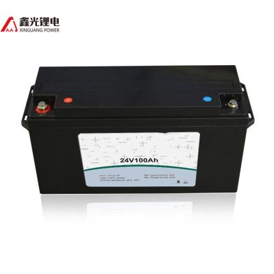 China 25.6V 300ah Rechargeable LiFePO4 Deep Cycle Marine Battery for sale