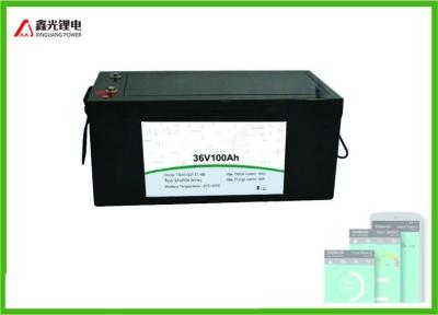 China 36 Volt 100Ah Lithium Ion Rechargeable Marine Battery for sale