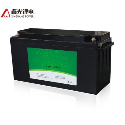 China Floor Sweeper Battery 24V 200AH Low Self Discharge Battery for sale
