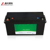 China 24V 100AH Rechargeable Lithium Lightweight Household Battery Pack for sale
