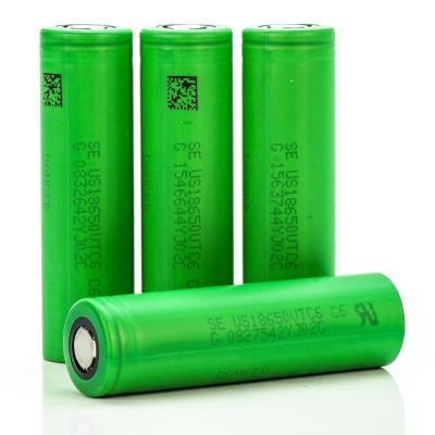 China High Discharge Rate 10C 30A 3000mAh VTC6 18650 Lithium Battery Cell for sale