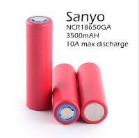China Original Sanyo Ga 3500mah 10A 18650ga Li-Ion Lithium Solar Batteries for sale