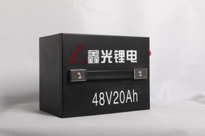 China Li-Ion 48 Volt 20Ah Electric Motorcycle Battery Pack for sale