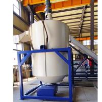 China HDPE Plastic Washing Recycling Machine 1000-3000 kg/h Capacity with 490-890 kW Power for Waste Bottle Processing for sale