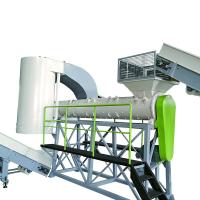 China Electric Heating PET Bottle Washing Machine 1000-3000 kg/h Capacity with Steam Heating for Plastic Recycling Line for sale