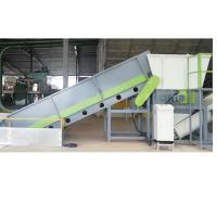 China PET Bottle Washing Line 490kW Capacity 500-3000kg/H with AI Optical Sorting System for sale