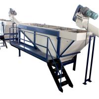China PET Bottle Washing Line 490kW Capacity 500-3000kg/H with AI Optical Sorting System for sale