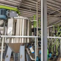 China HDPE Plastic Washing Recycling Machine 1000 kg/h Capacity 380V Bottle Washing Line with 490kW Power for sale