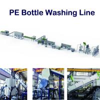 China HDPE Plastic Washing Recycling Machine 1000-3000 kg/h Capacity with 490-890 kW Power for Waste Bottle Processing for sale