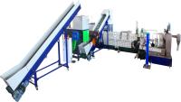 China 250kg/Hr Customized Plastic Pelletizing Recycling Machine with 100-1200kg/h Capacity Range for PP Woven Bags for sale