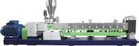 China Customized Twin Screw Compounding Machine with Self-Cleaning Plastic Granulation - 50.5-71.2mm Screw & 120-1200 Kg/hr Capacity for sale