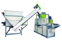 China Automatic Plastic Squeezing Dryer 1400kg/Hr Capacity 280kW for PE Film Recycling Extrusion for sale