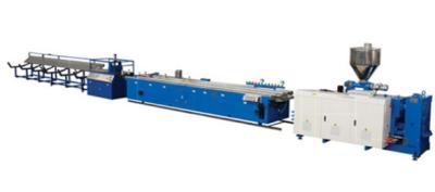 China HDPE PP Plastic Pipe Extrusion Machine with 38:1 L/D Ratio and 500-1350 kg/h Capacity for Construction and Agriculture for sale