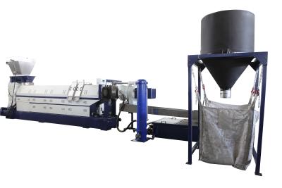 China SJ Series Single Screw Plastic Extruder Machine 500kg/Hr for PP PE Film Recycling with 25-33 L/D Ratio for sale