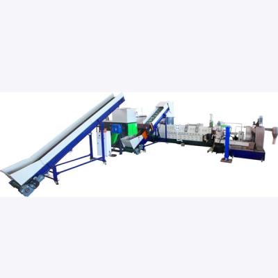 China Energy Saving Plastic Pelletizing Recycling Machine Capable of Processing Various Plastic Materials into Uniform Pellets for sale