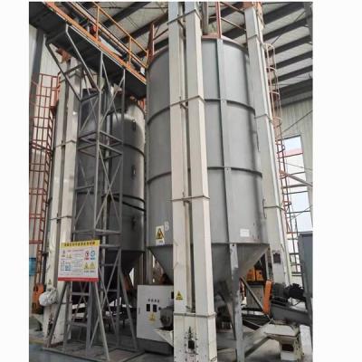 China Stainless Steel Plastic Pelletizing Mixing Silo 5-20 Ton Capacity for PP PET ABS Recycling for sale