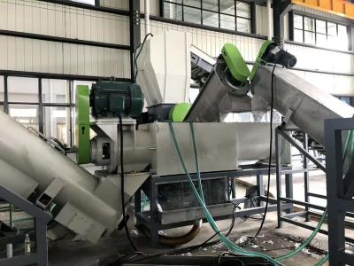 China PP PE Plastic Film Washing Line 500-3500kg/h Plastic Recycling Machine for Agriculture Film Woven Bag for sale