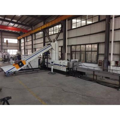 China Plastic Granulation Machine With Compactor For BOPET Film for sale