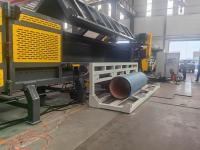 China Horizontal Plastic Granulating Machine for HDPE PVC Pipes 250-1600mm Diameter with Dual-Shaft Drive System for sale