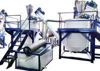 China PET Bottle Flakes Washing Line 70-85°C Hot Wash for Organic Residue Removal for sale