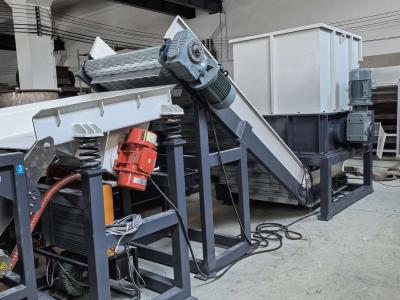 China Mobile Plastic Shredding & Optical Sorting System | All-in-One On-Site Recycling Unit for sale